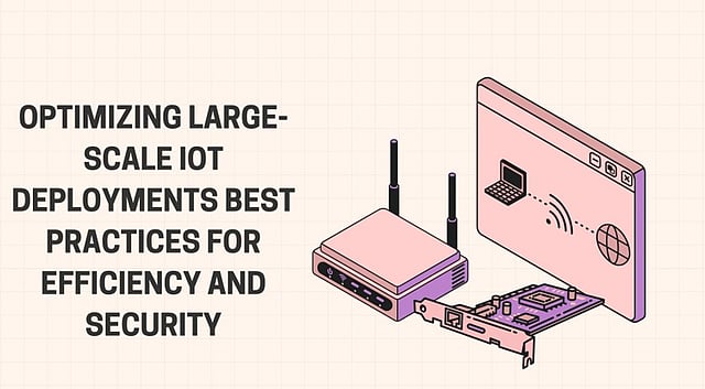 Optimizing Large-Scale IoT Deployments: Best Practices for Efficiency and Security