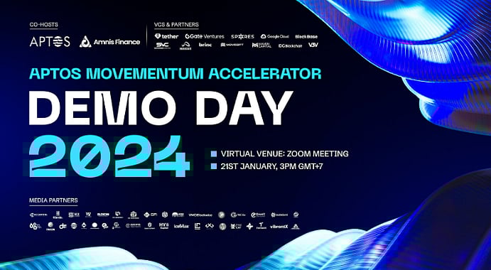 Aptos Movementum Accelerator Demo Day Backs Web3’s Next Big Ideas