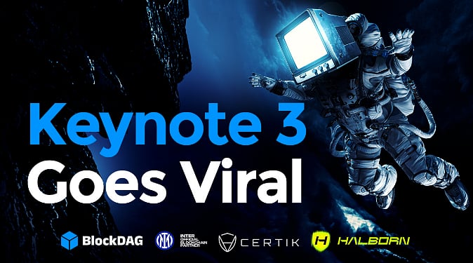BlockDAG Never Disappoints: Keynote 3 Goes Viral with $209.5M Raised, Surpassing Immutable ...