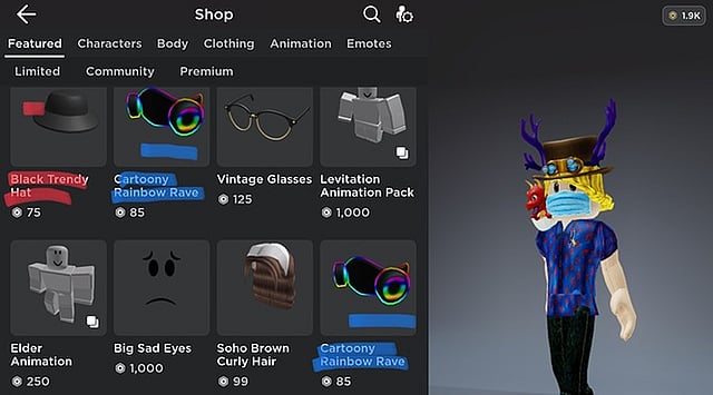 Hidden Gems in the Roblox Avatar Shop: Best 7 Affordable Customization ...