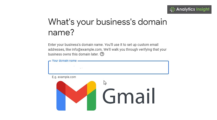 Steps to Set a Domain Name for Gmail