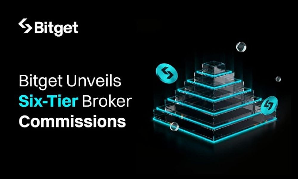 Bitget Unveils Six-Tier Broker Commissions with Lower Thresholds and ...