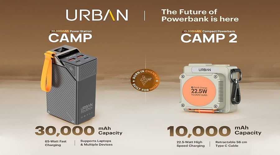 URBAN Launches CAMP and CAMP 2 Powerbanks: Rugged, Intelligent, and ...