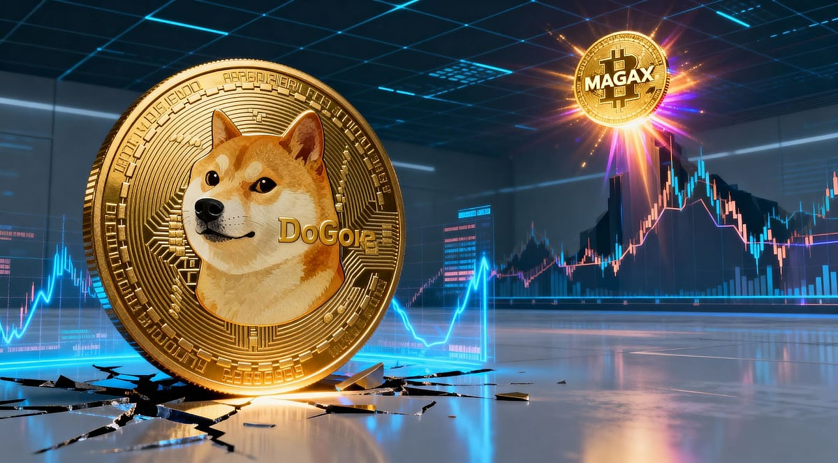 DOGE Struggles for Retail Hype, While MAGAX Social Buzz Signals 24,900% ...