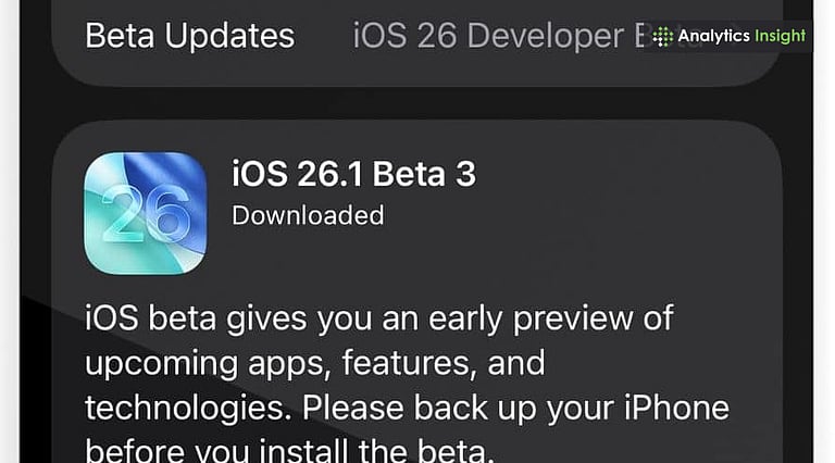 Apple Rolls Out iOS 26.1 Beta 3: Key Features and Update Guide