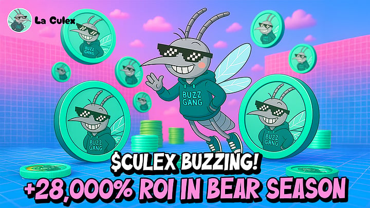 Best Meme Coin Presale: La Culex ($CULEX) 28,000% ROI Potential Swarms ...