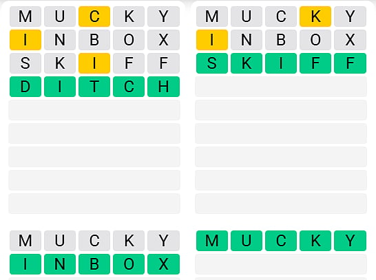 Today’s Quordle Answers for December 1, 2025