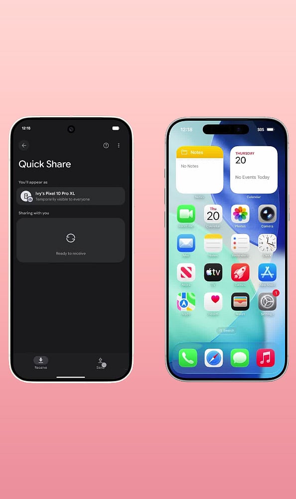 Android Users Getting AirDrop with iPhones!