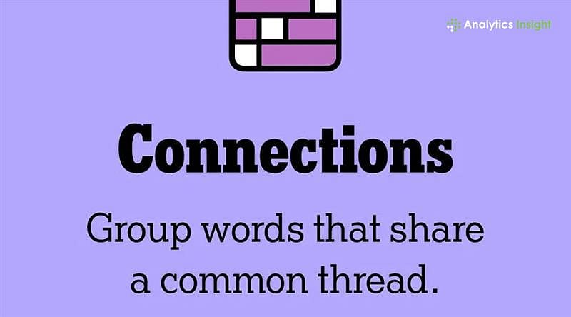 NYT Connections Hints and Answers for Today