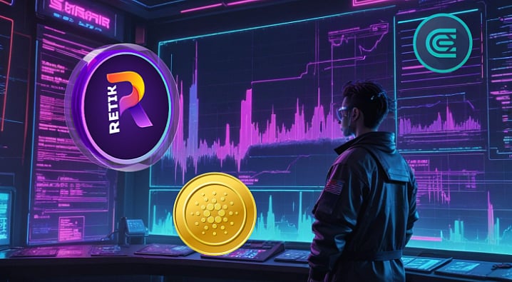 Cardano Rival Retik Finance (RETIK) Listed by Multiple CEXs, Skyrockets ...