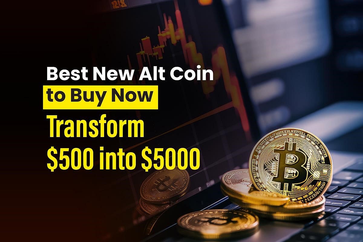 5 Best New Alt Coin to Buy Now: Transform $500 into $5000