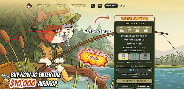 Insane Whale Demand For Cat Memes Huge For Tomorrow's KAI Cat Debut