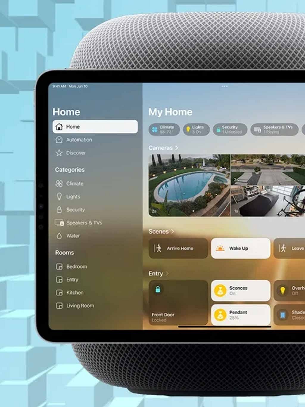 Apple's homeOS Smart Display to Transform Home Automation Next Year
