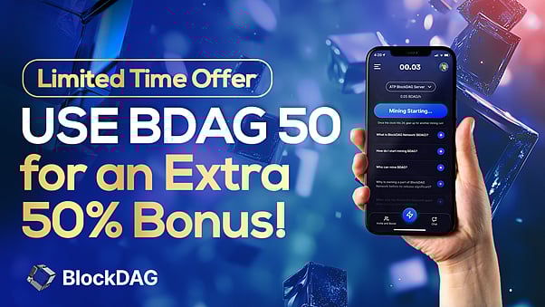 Time’s Running Out! 50% Extra BlockDAG Coins for 5 More Days—TRON DAO ...
