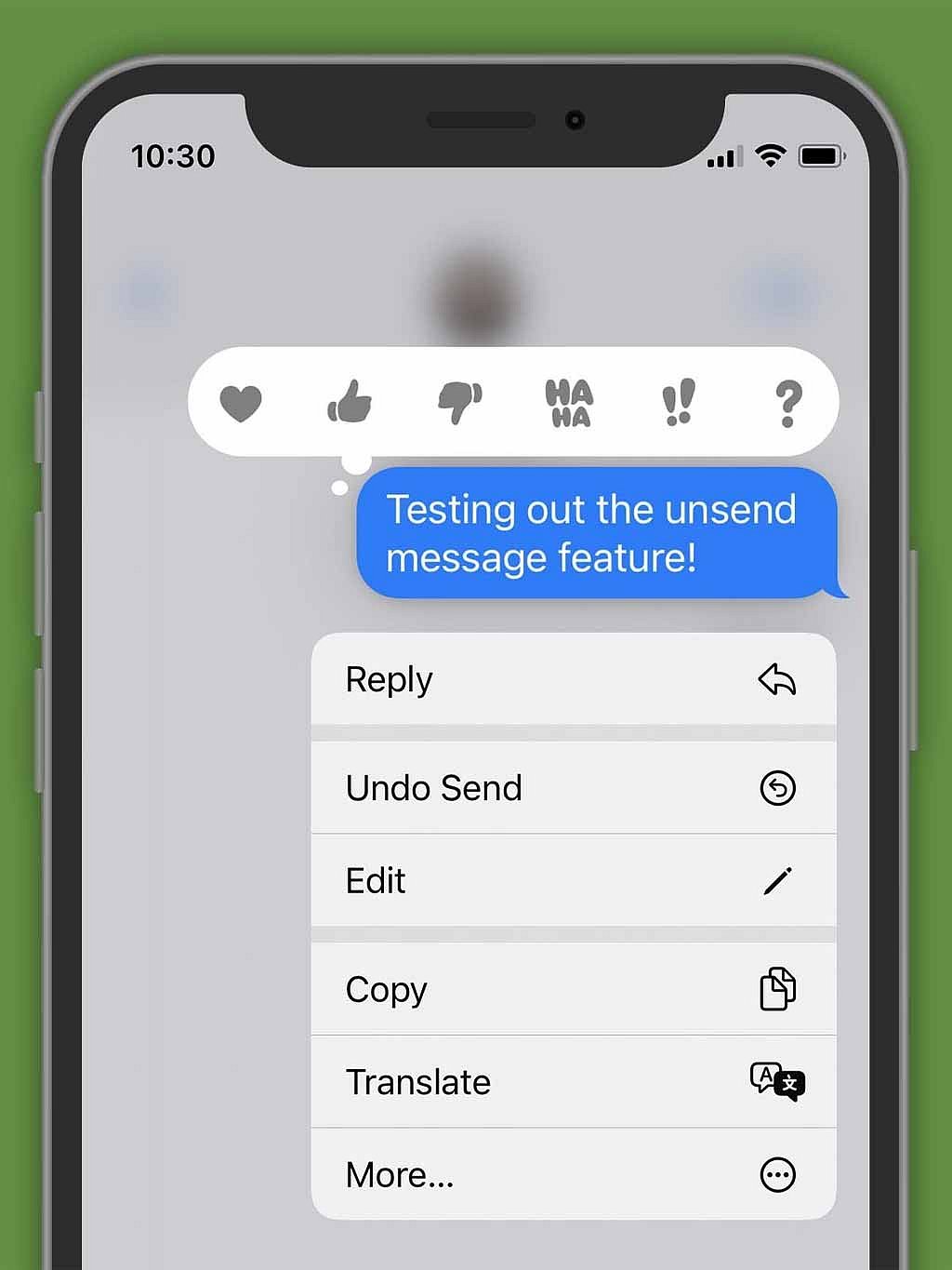How to Unsend an iMessage