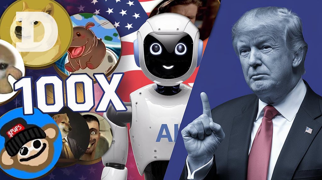 How Trump’s Win and AI Agent Memecoins Could 100x Portfolios