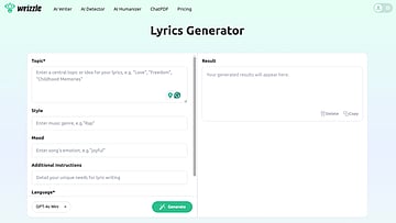 How to Write Song Lyrics Using Free AI Generators: A Complete Guide