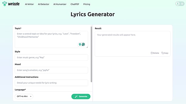 How to Write Song Lyrics Using Free AI Generators: A Complete Guide