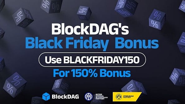 BlockDAG Drops the Best Black Friday Deal: 150% Extra BDAG Coins for ...