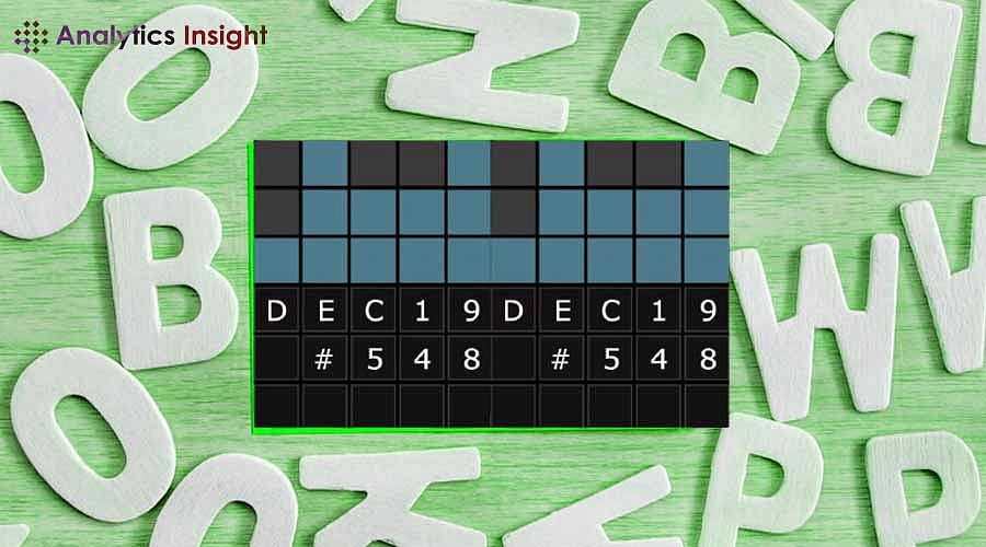 Today's Wordle Answer and Hints for Dec 19