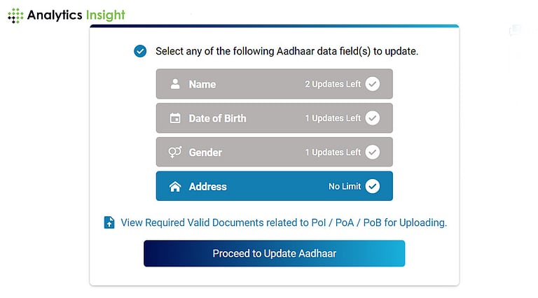 Easy & Quick: How to Change Address in Aadhaar Card Online?