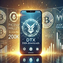 Major Trend Shift: DTX Exchange Hits 200K Downloads On Phoenix Wallet ...