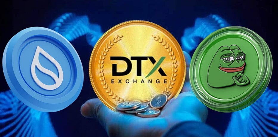 PEPE vs. DTX Exchange vs. SUI: Can Memecoins Win Against 2025’s Most Popular Utility Coins
