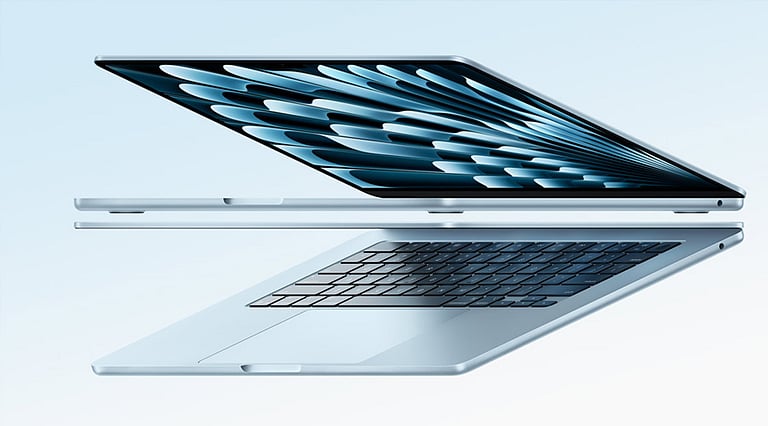 First Look: Apple’s Sky Blue MacBook Air