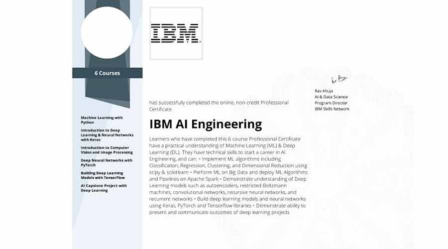 Top 10 Artificial Intelligence Certifications in 2025