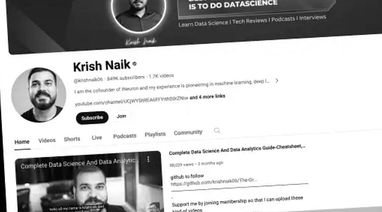 Best YouTube Channels to Learn Data Science