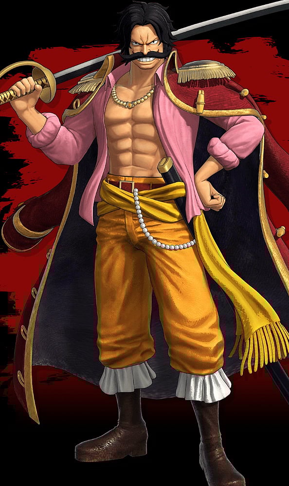One Piece Pirata King Gold Roger Crew