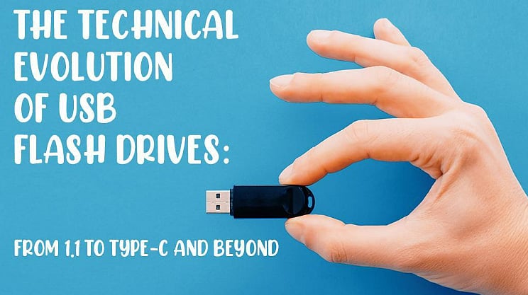 The Technical Evolution of USB Flash Drives: From 1.1 to Type-C and Beyond