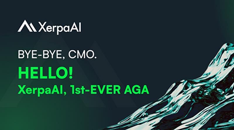 Bye-Bye, CMO. Hello, XerpaAI, 1st-ever AGA The Historical Shift: From CMO to CGO