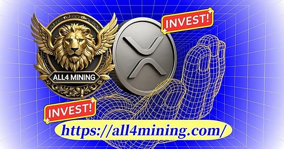 Ripple (XRP), Dogecoin (DOGE) and other token holders earn $59,980 a day through ALL4 Mining