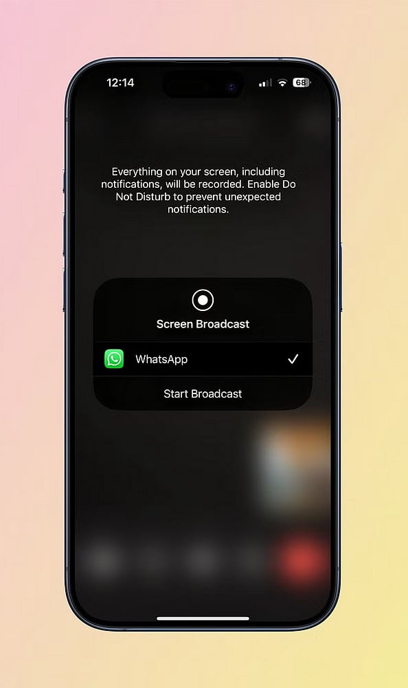How to Share Screen on WhatsApp Video Call
