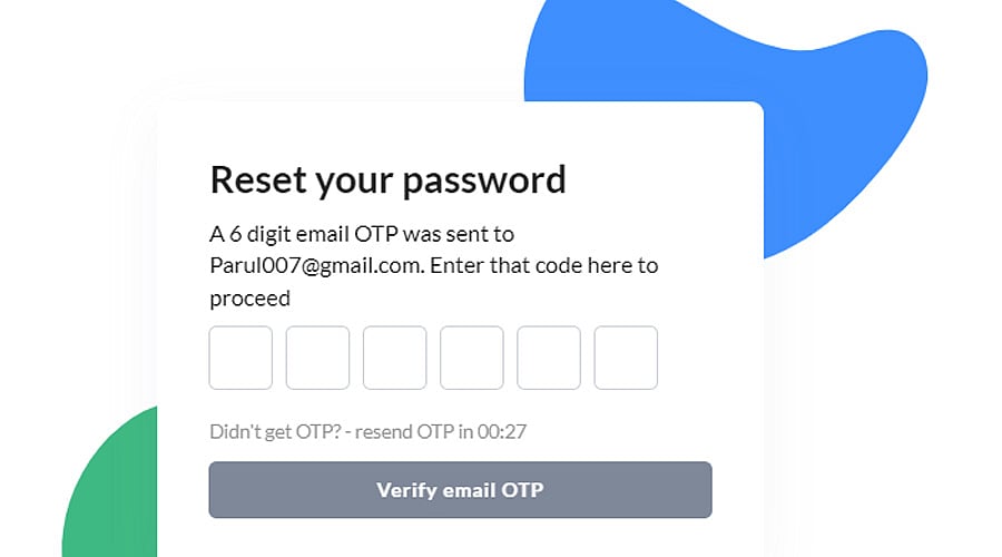 How to Change Gmail Password With OTP