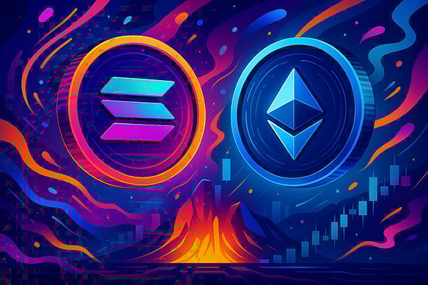 Solana And Ethereum Battle for Top Spot! Can SOL Overtake ETH By The End of 2025?