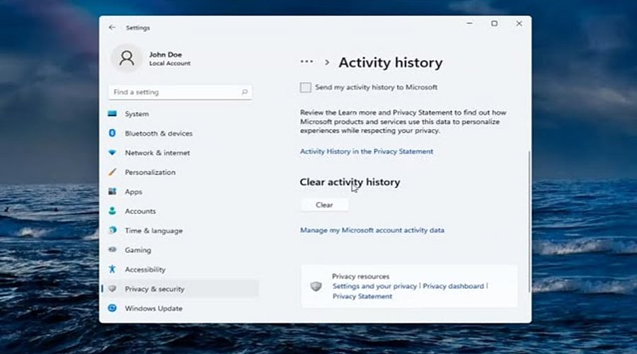 How to Clear Recommended Section in Windows 11 Start Menu