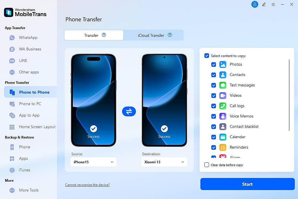 The Only App You Need to Transfer Everything from Android to iPhone