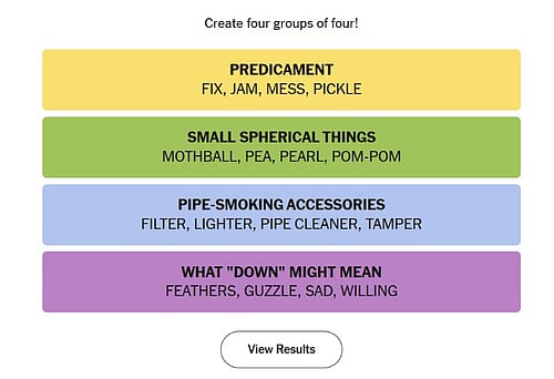 NYT Connections Today: August 25, 2025 Puzzle Answers & Hints