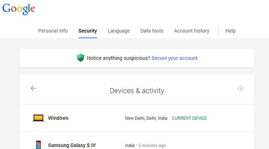How to Check if Someone Else is Using Your Google Account?