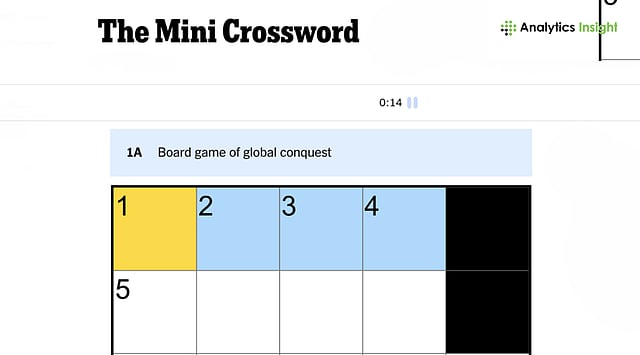 NYT Mini Crossword Answers for 21 October 2025