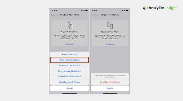 How to Reset iPhone Network Settings