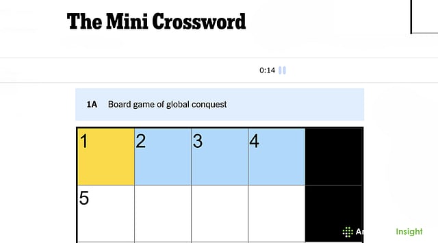 Today’s NYT Mini Crossword Answers – Nov 4 2025