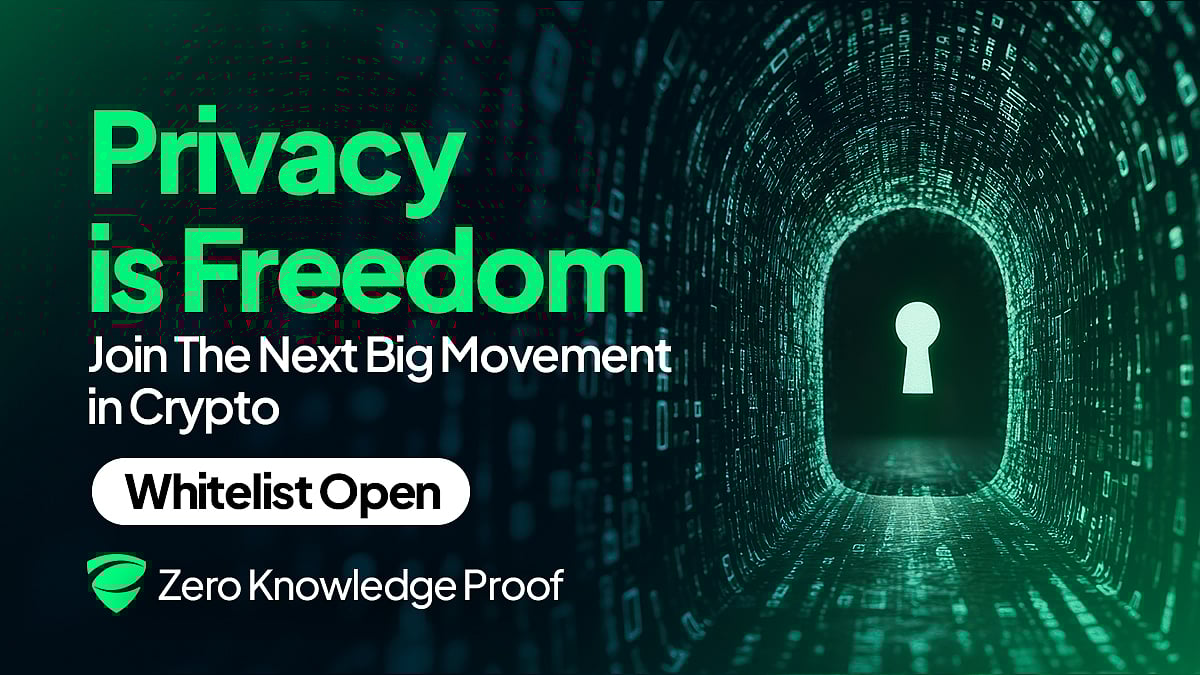 Zero Knowledge Proof (ZKP) Whitelist Opens as Investors Rush Into First ...