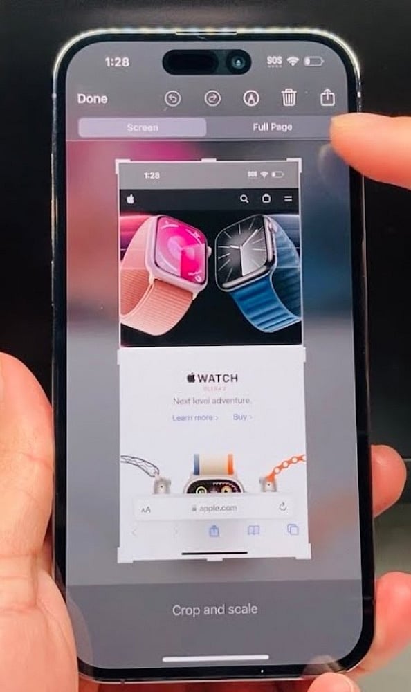 How to Capture Full-Page Screenshots on iPhone?