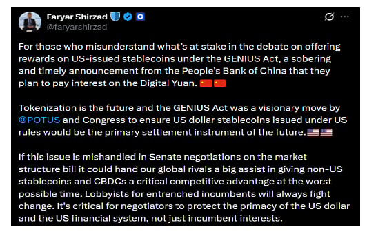 Crypto Market News: Coinbase Warns Stablecoin Reward Ban Could Hurt US ...