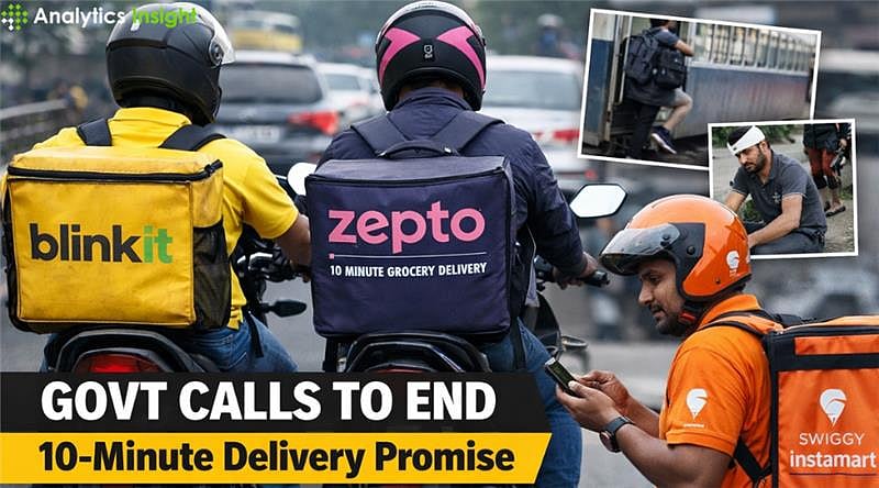 Govt Moves to End 10-Minute Deliveries, Flags Gig Worker Safety