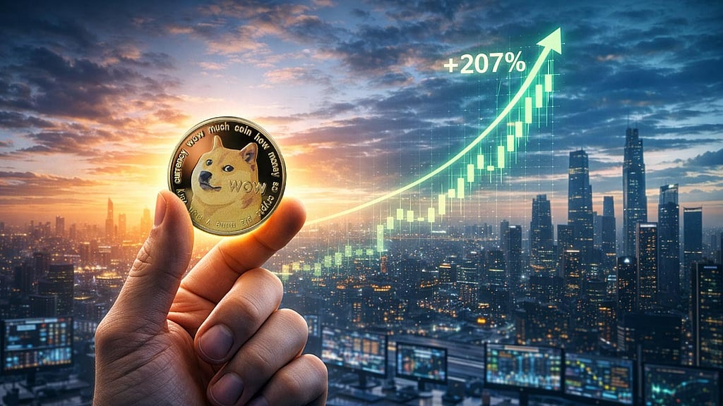 This Is How Dogecoin Price Is Preparing For A Potential 207% Rally