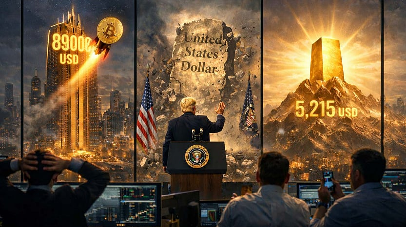 Bitcoin Surges Past $89,000 as Trump Shrugs Off Dollar Slump, Gold Hits ...